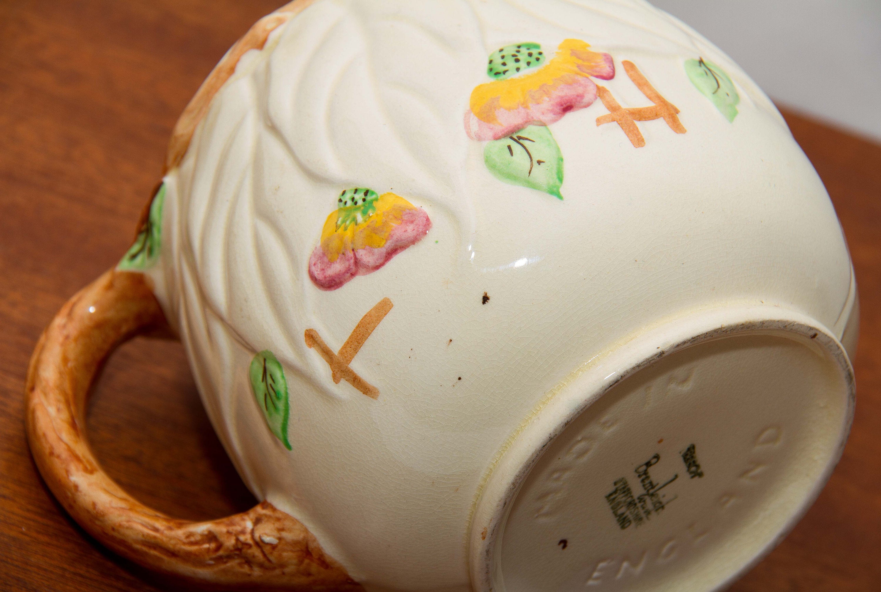 Brentleigh Ware Staffordshire, 'Beech' Design botanical leaf pattern ...