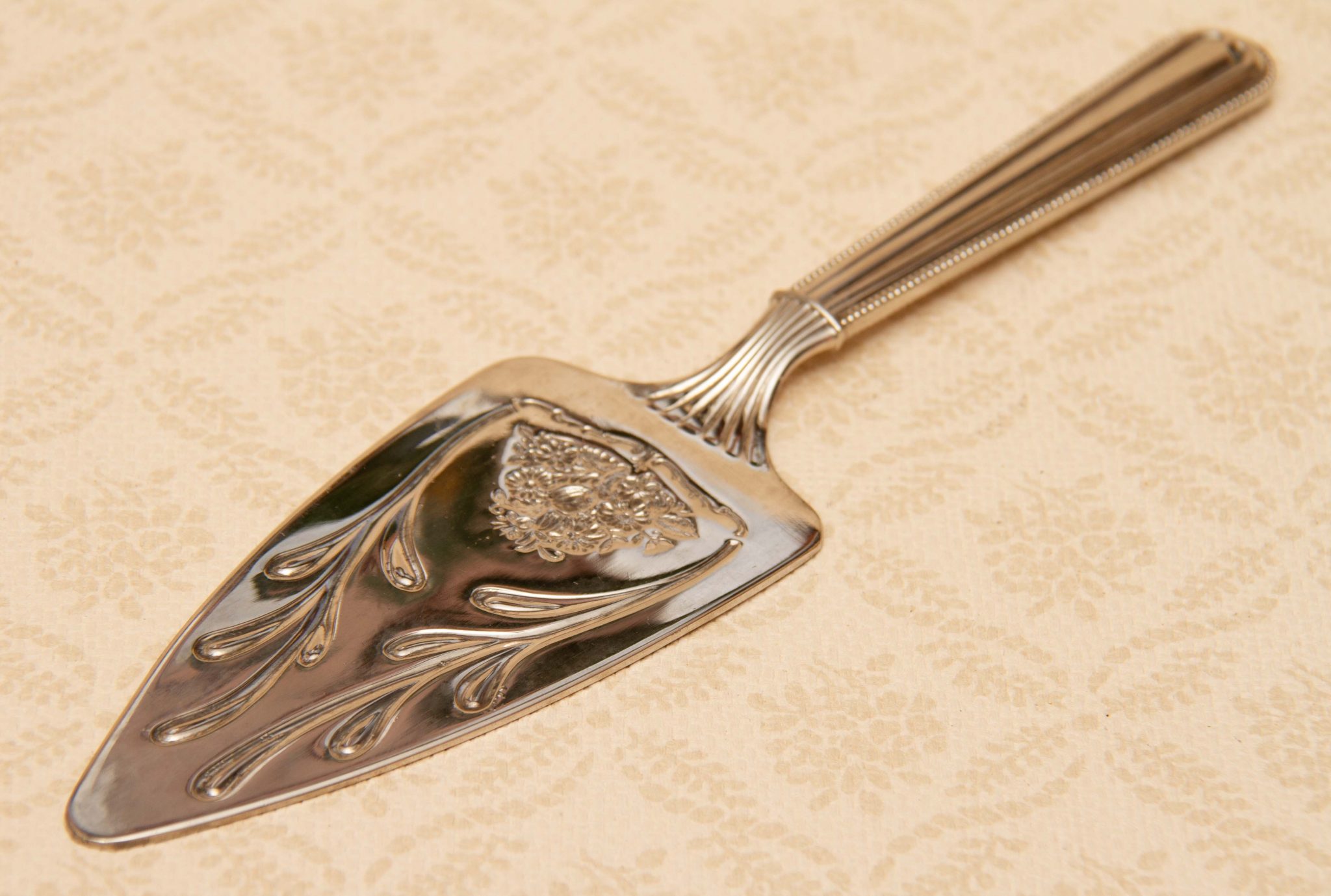 Silver Plated Vintage Cake Serving Slice Wedding Birthday Christmas ...