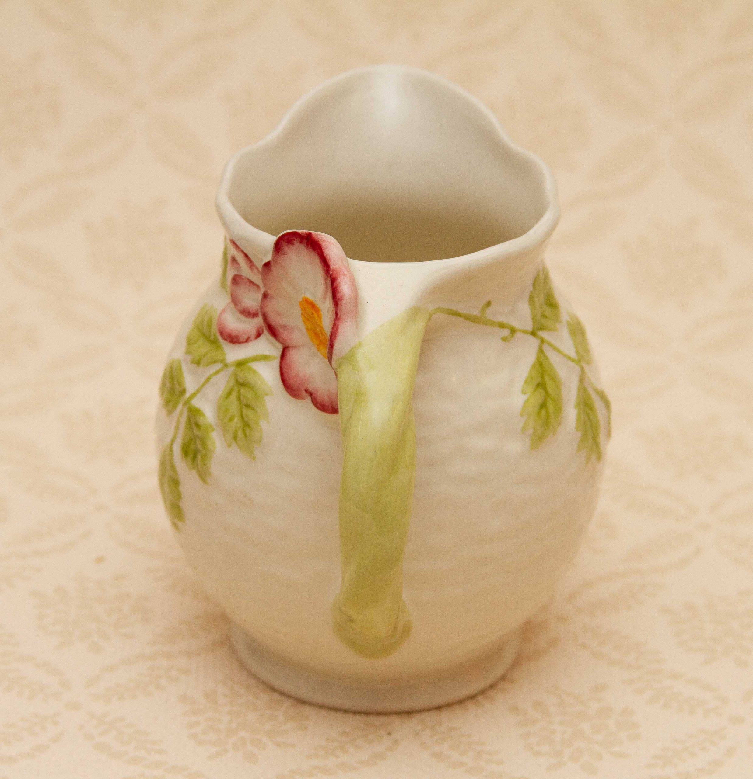 Shorter & Sons Wild Rose Vintage Small Jug, Vase English Staffordshire ...