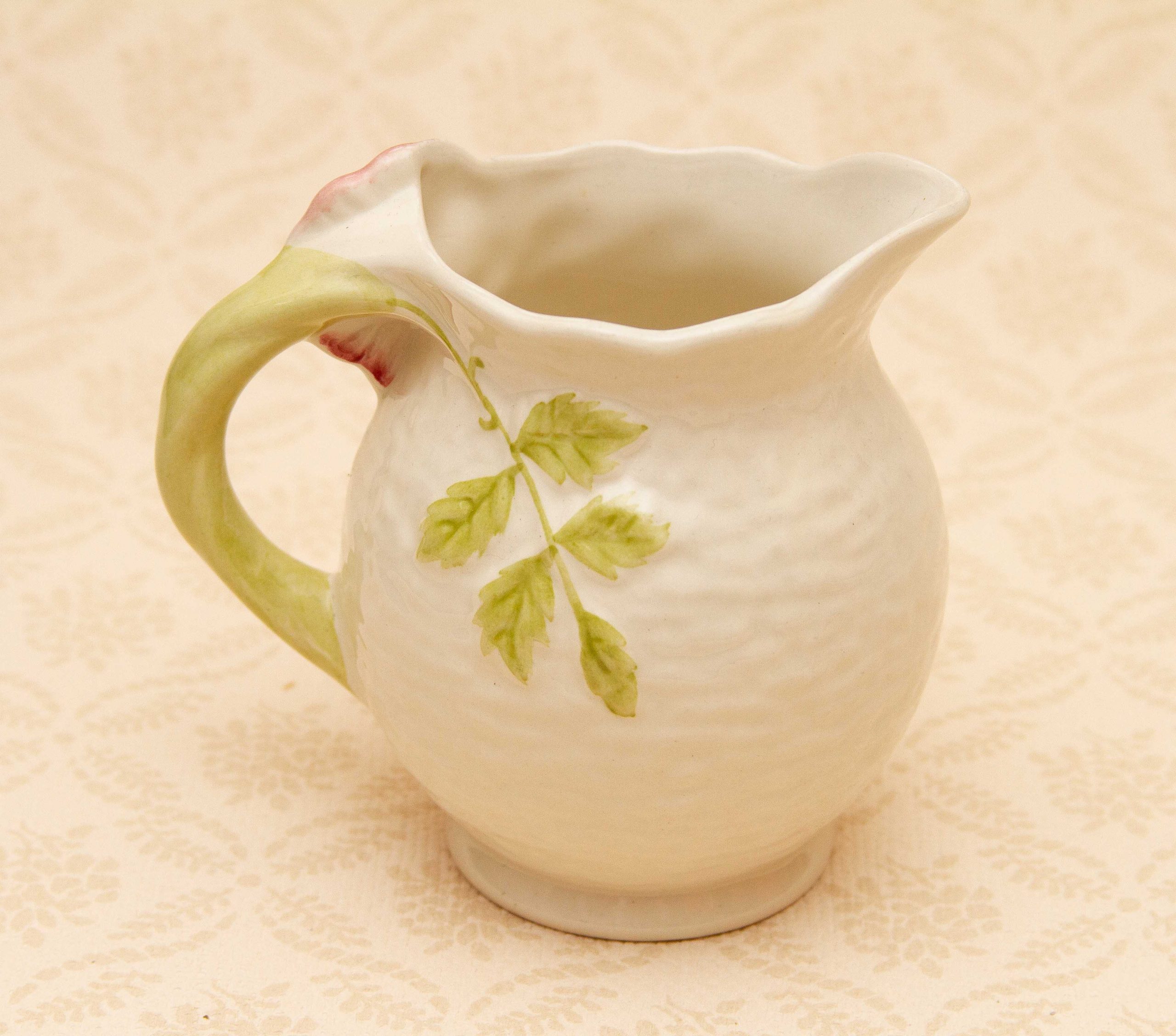Shorter & Sons Wild Rose Vintage Small Jug, Vase English Staffordshire ...