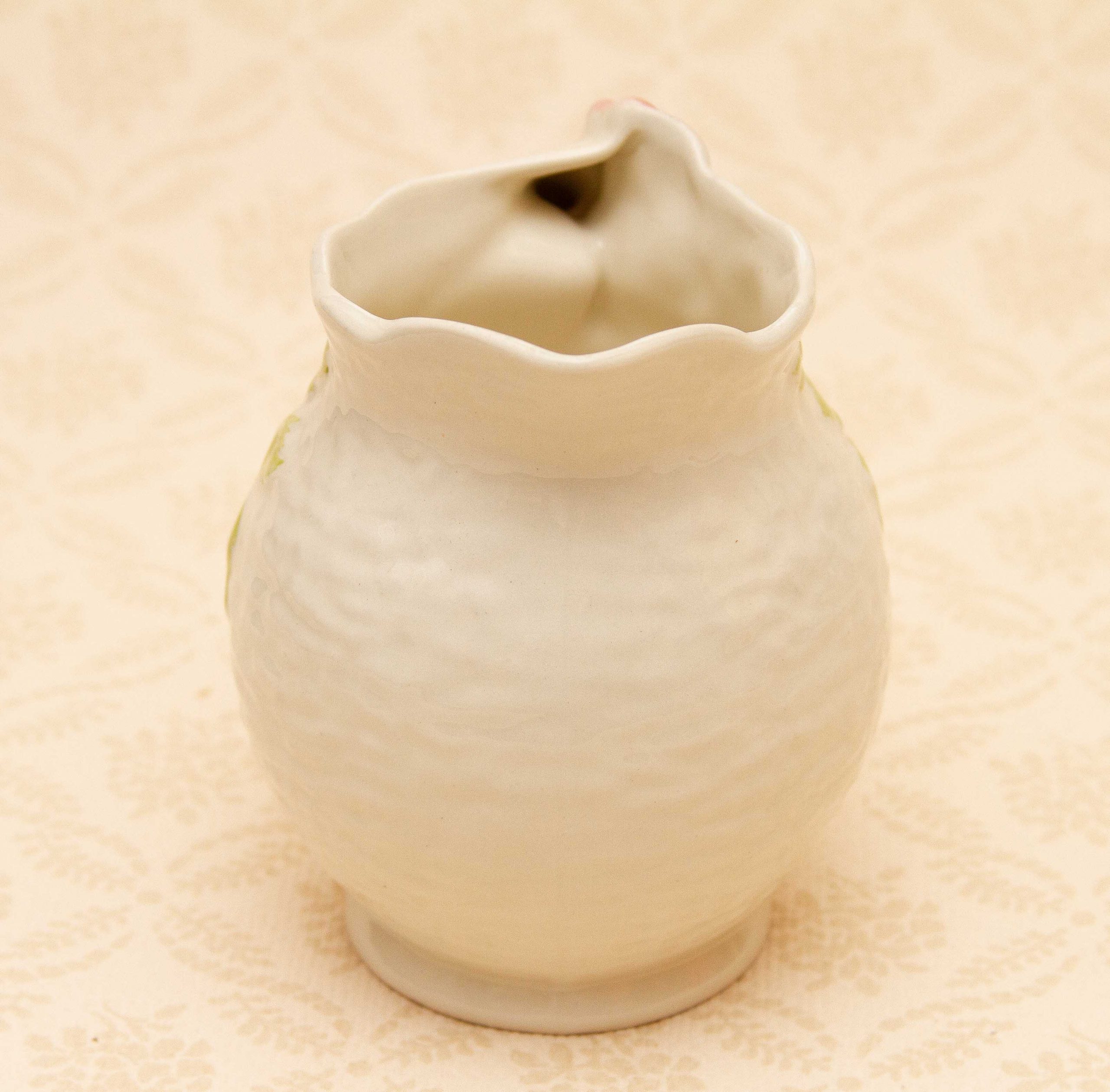 Shorter & Sons Wild Rose Vintage Small Jug, Vase English Staffordshire ...