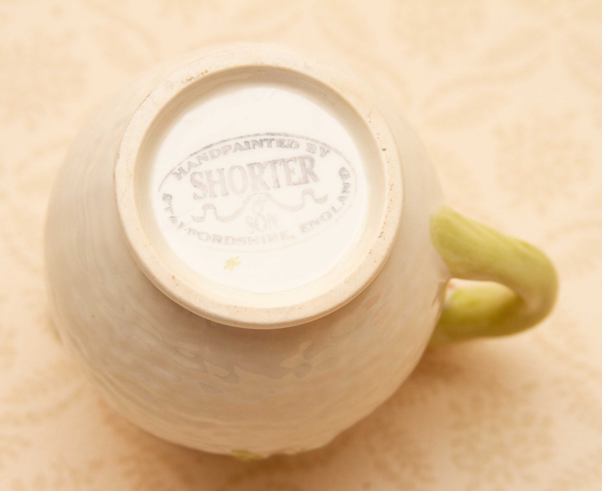 Shorter & Sons Wild Rose Vintage Small Jug, Vase English Staffordshire ...