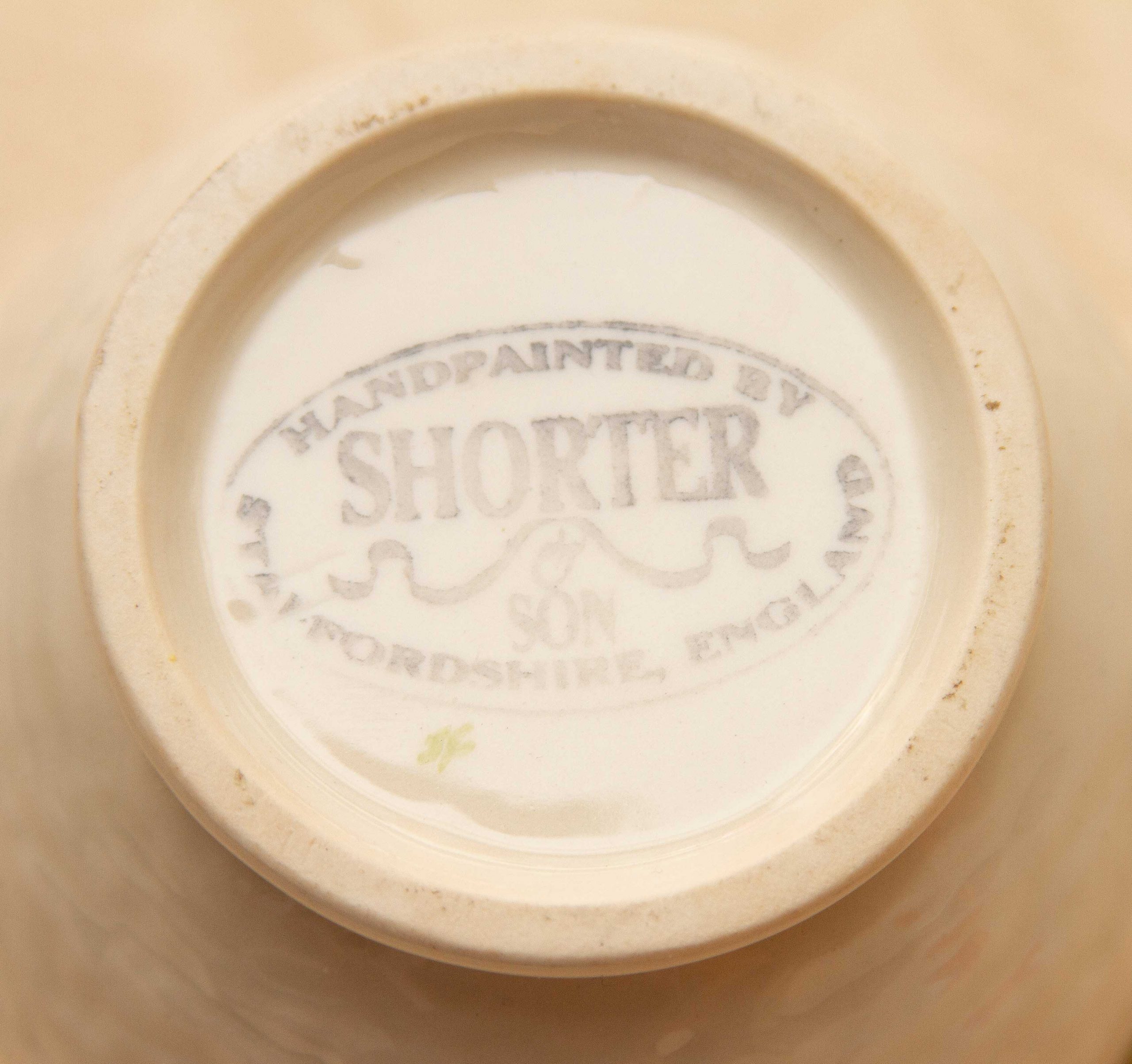 Shorter & Sons Wild Rose Vintage Small Jug, Vase English Staffordshire ...