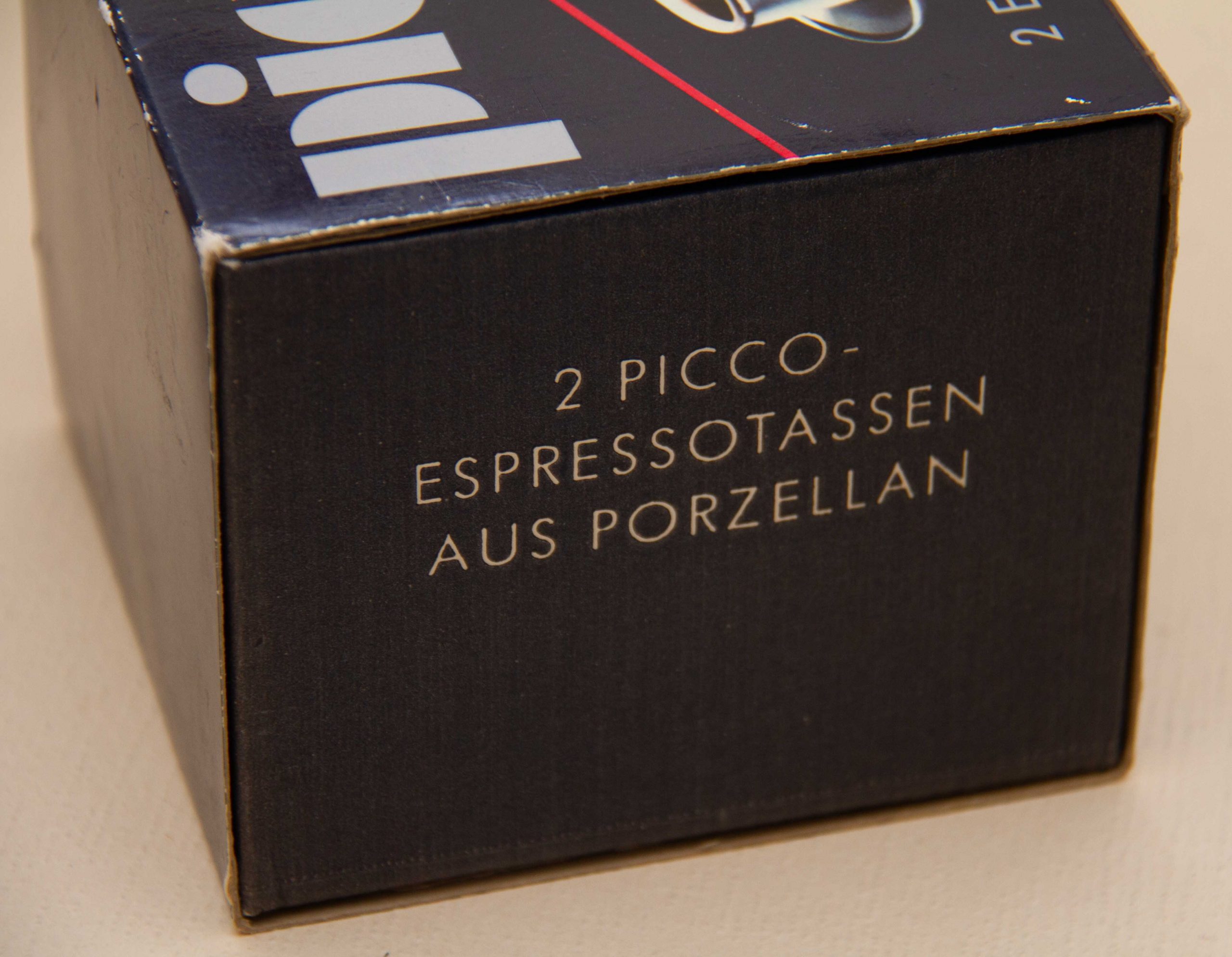 Picco Vintage White With Platinum Bands Porcelain Espresso Cups and ...