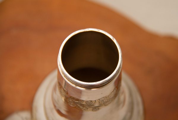 Silver Plated Sugar Shaker Sifter - Chocolate Powder Sprinkler - Love ...